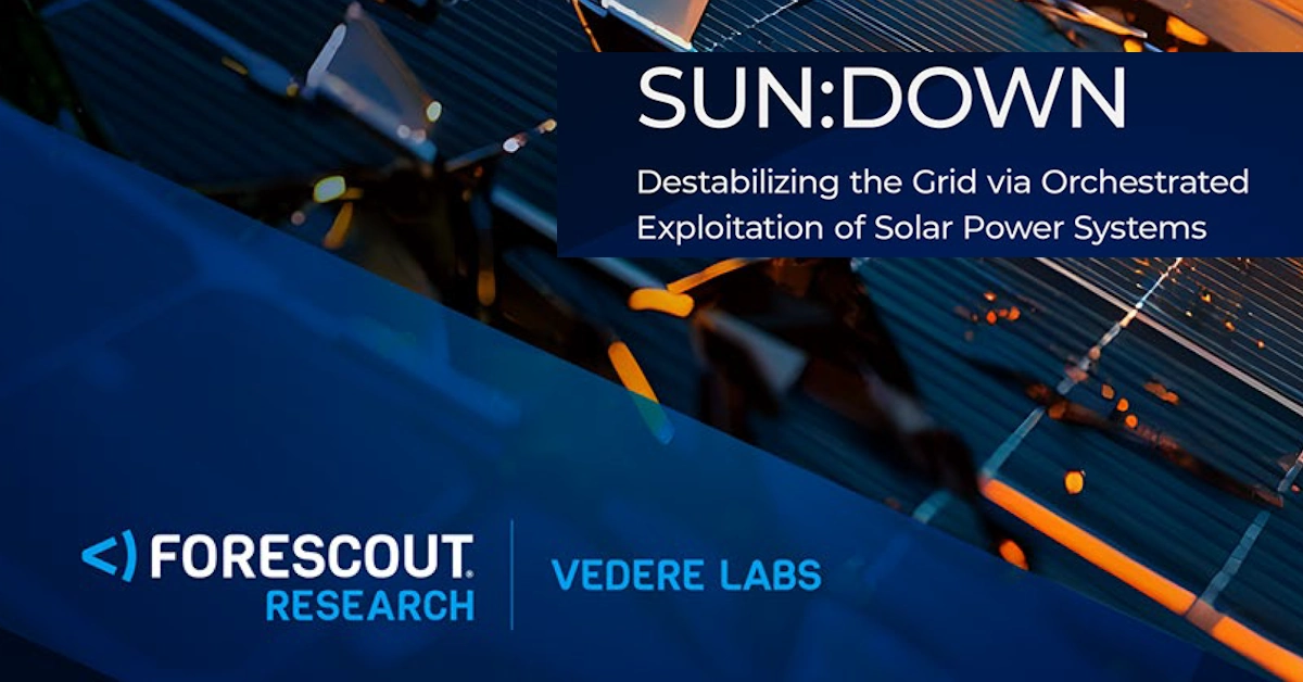 SUN:DOWN Destabilizing the Grid – via Solar Panels Exploitation ...